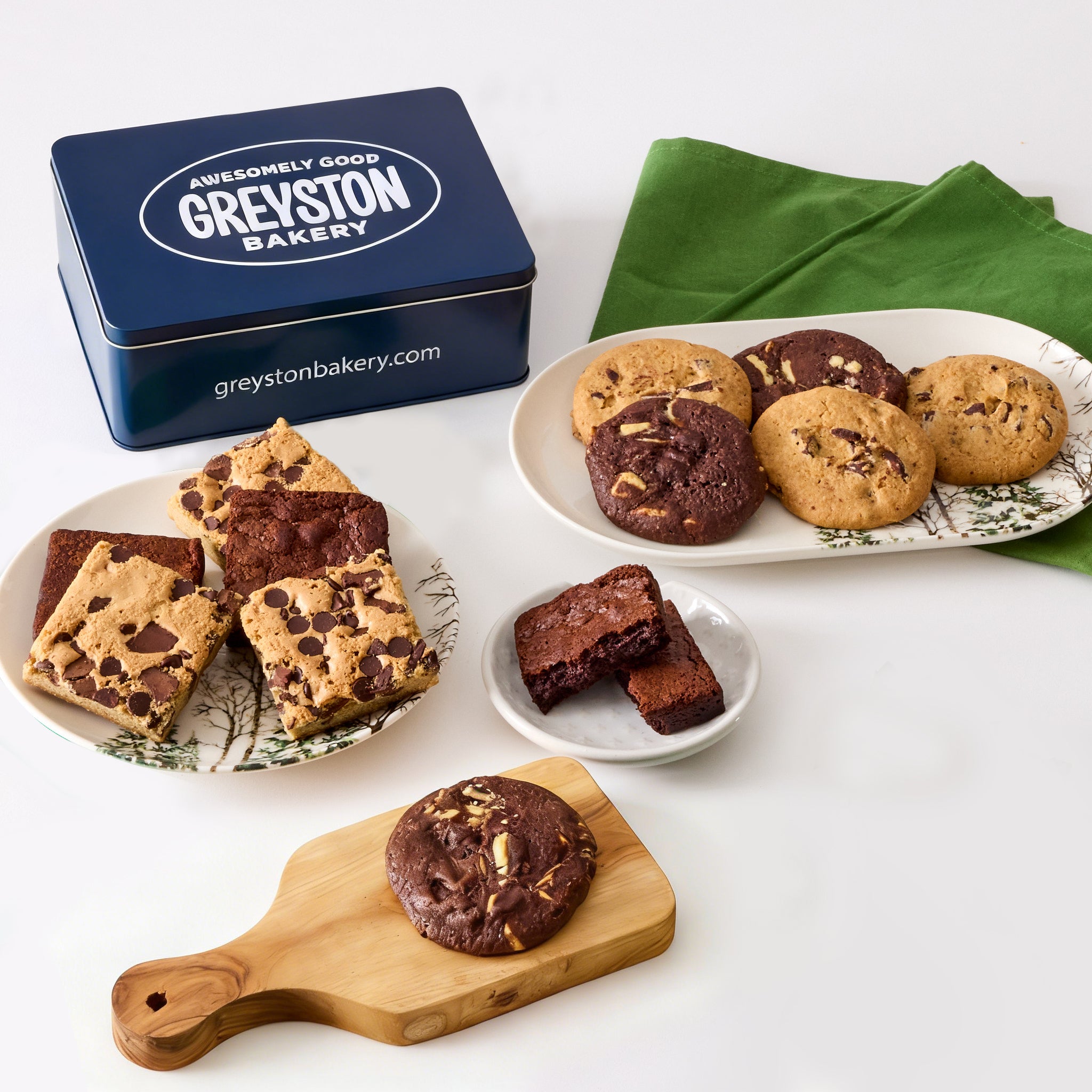 Signature Brownie & Cookie Gift Tin | Greyston Bakery