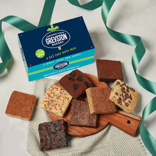Brownie Sampler 8PCS Gift Box | Yummy Treats by Greyston Bakery
